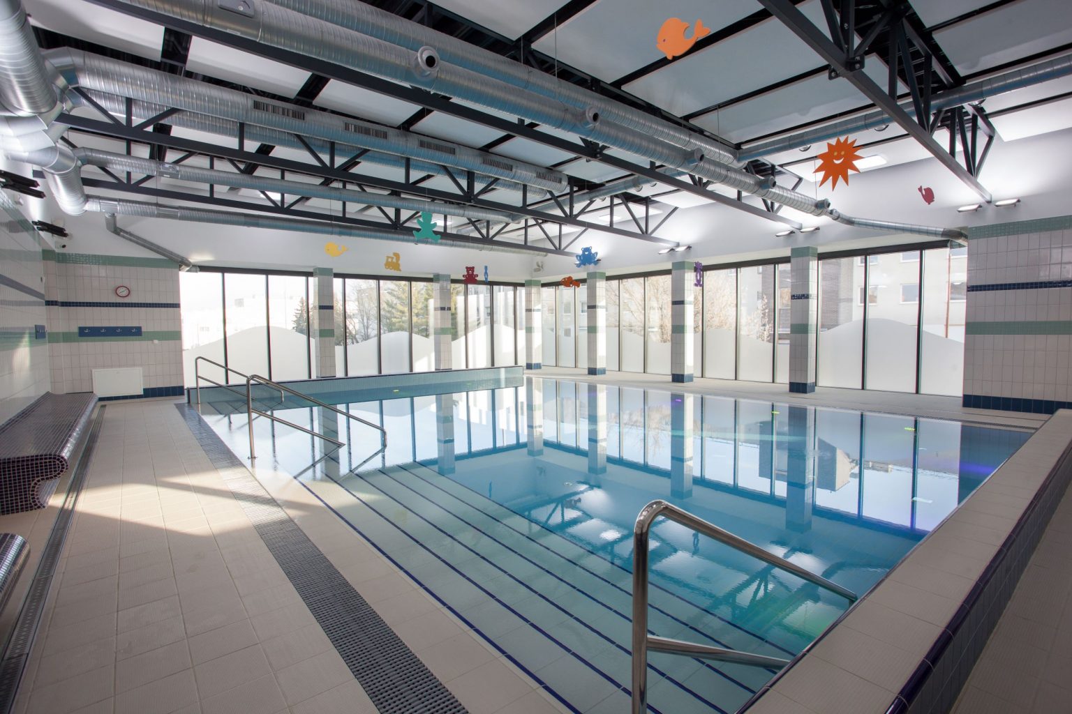 Přestavba výměníku a kotelny na nový dětský bazén, Plzeň-Slovany ...